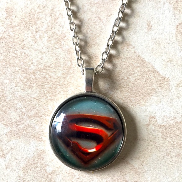 Accessories | Superman S Logo Charm With 2 Chain | Poshmark